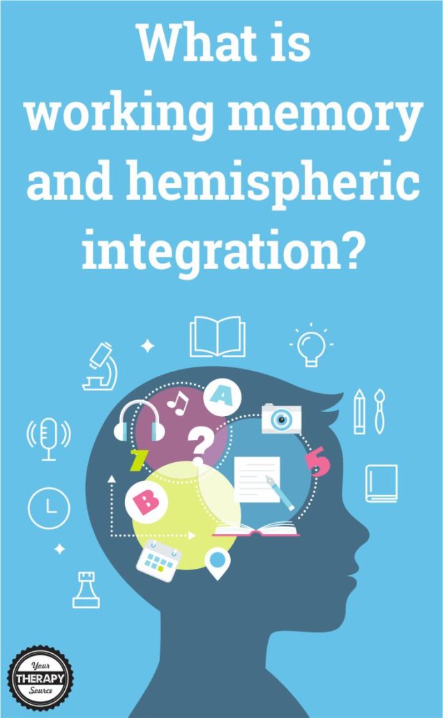 What is Working Memory and Hemispheric Integration? - Your Therapy Source
