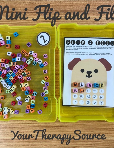 Cat Fine Motor Game - Your Therapy Source