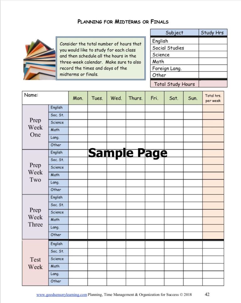 Planning, Time Management, and Organization Skills Bundle - Your ...