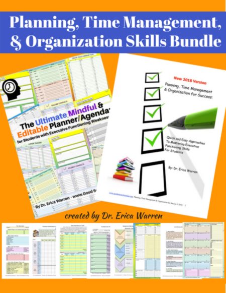 Planning, Time Management, and Organization Skills Bundle - Your ...