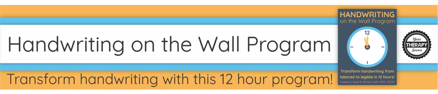 30 Activities to Improve Handwriting - Your Therapy Source
