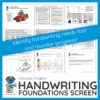 Handwriting Foundations Screen - Fantastic Fingers® - Your Therapy Source
