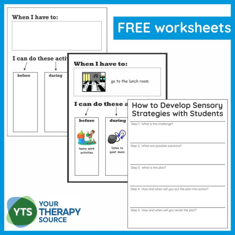 How to Help Students Develop Sensory Strategies that Work - Your ...
