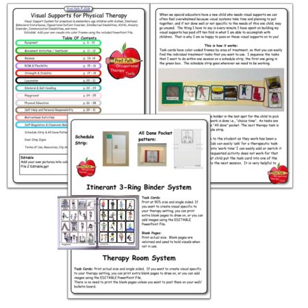 Visual Supports for Physical Therapy - Your Therapy Source