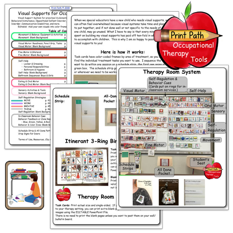 Visual Supports for Occupational Therapy - Your Therapy Source