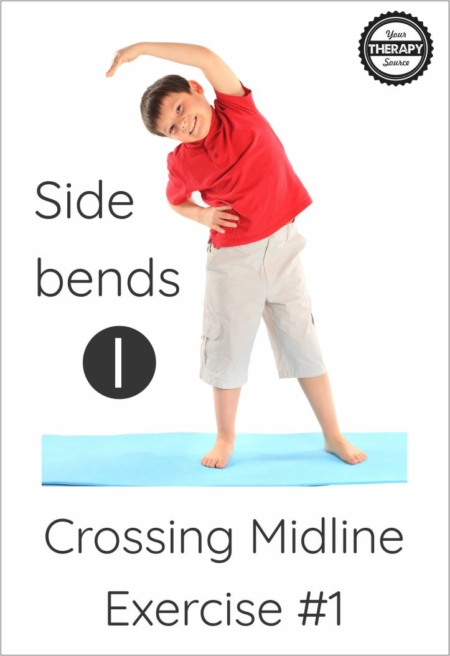 Crossing Midline Exercises - Your Therapy Source