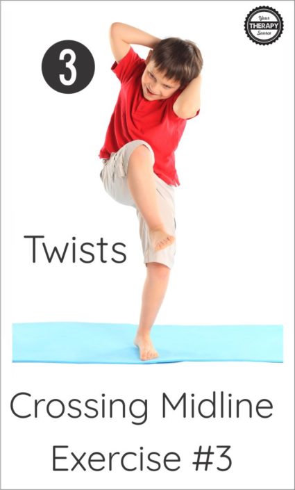 Crossing Midline Exercises - Your Therapy Source