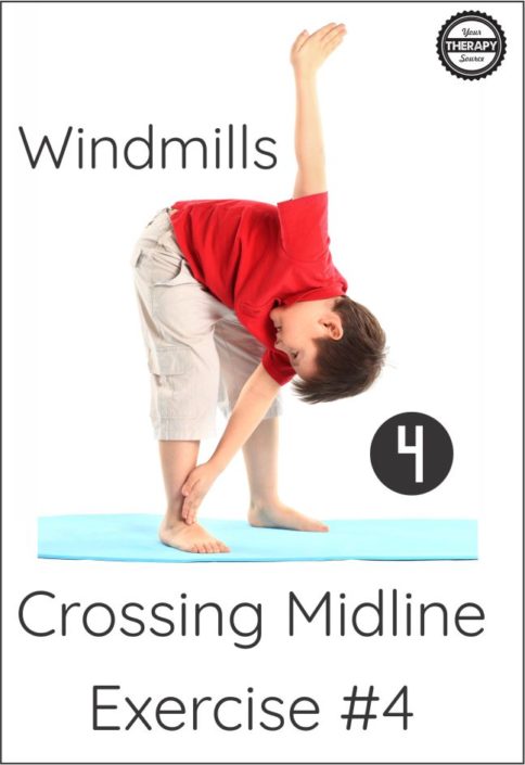 Crossing Midline Exercises - Your Therapy Source