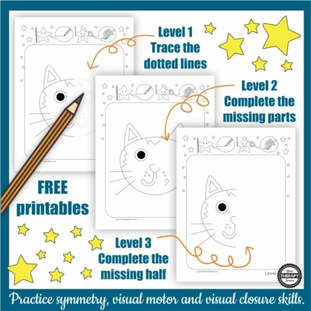 Finish the Picture Printables - Your Therapy Source