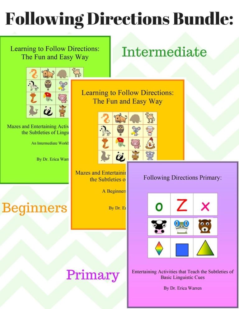 Following Directions Bundle - Your Therapy Source