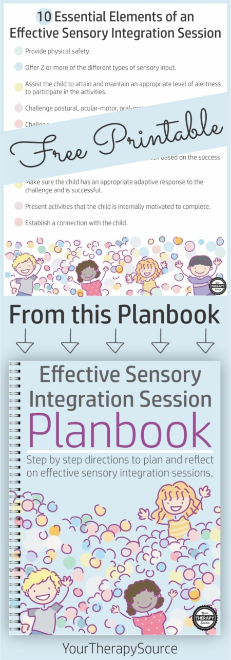 Free Poster - Strategies for Effective Sensory Integration Sessions ...
