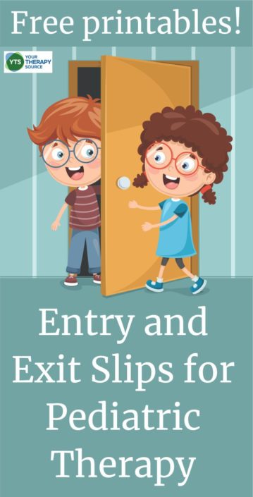 What is an Exit Ticket and Exit Ticket Examples - Your Therapy Source