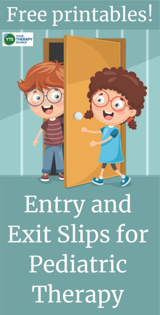 What is an Exit Ticket and Exit Ticket Examples - Your Therapy Source