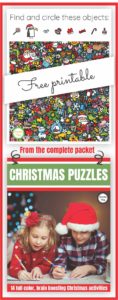Christmas Puzzles Packet - Full Color - Your Therapy Source
