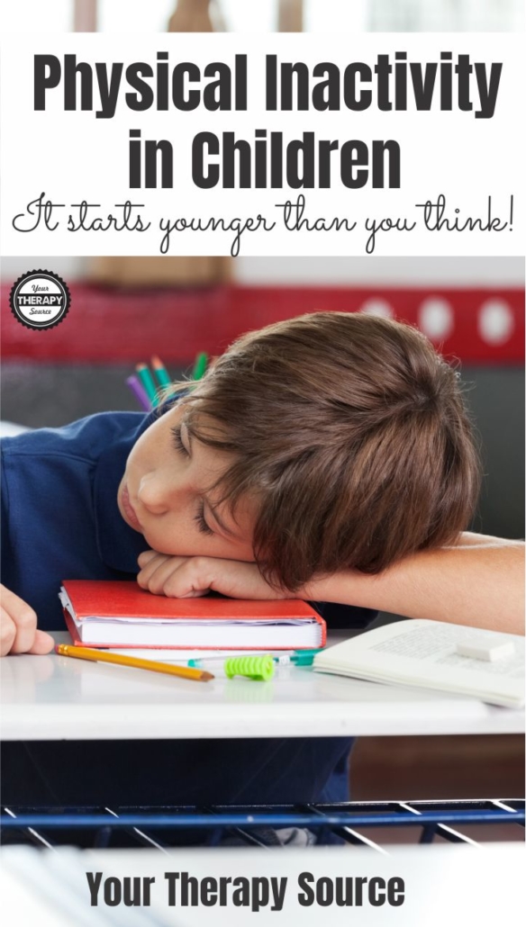 Physical Inactivity in Youth - It starts younger than you think! - Your ...