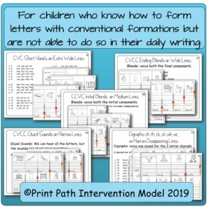 Handwriting Interventions - Occupational Therapy Tools for Blocked ...