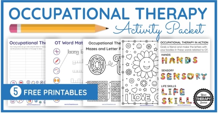 Occupational Therapy Activity Packet - Your Therapy Source