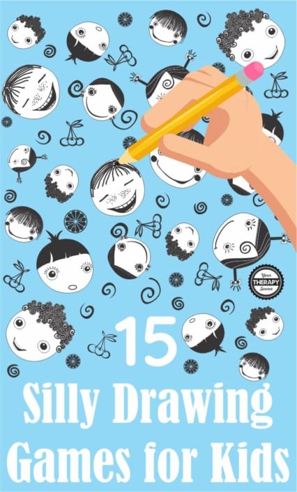 15 Silly Drawing Games for Kids - Your Therapy Source
