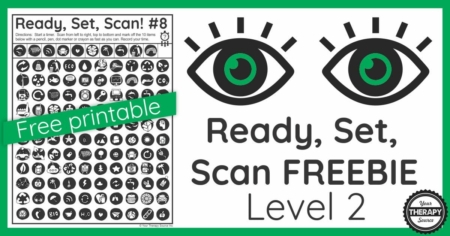 Visual Scanning Activities - Free printables and Ideas - Your Therapy ...