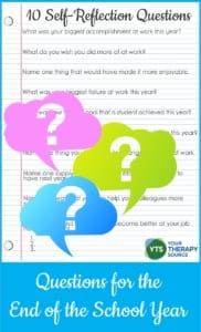 10 Self-Reflection Questions for the End of the School Year - Your ...