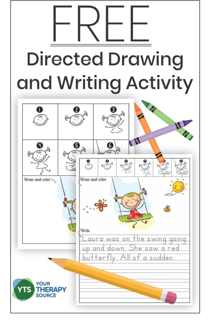 Free Directed Drawing and Writing Activity - Your Therapy Source