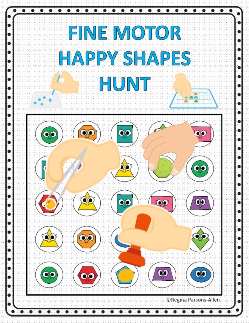 Fine Motor Skills - Downloads and Activities - Your Therapy Source