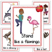 Calming Tools, Gross Motor Skills, & Breath Regulation - Animal Walks ...