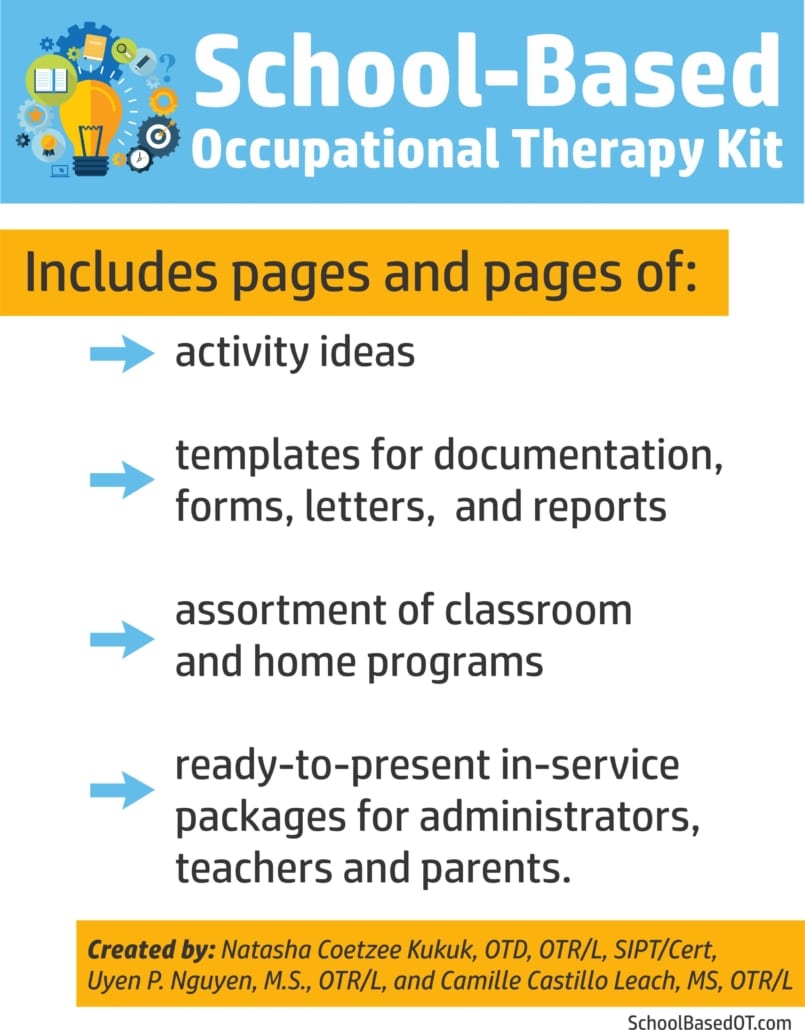 School-Based Occupational Therapy Kit - Your Therapy Source