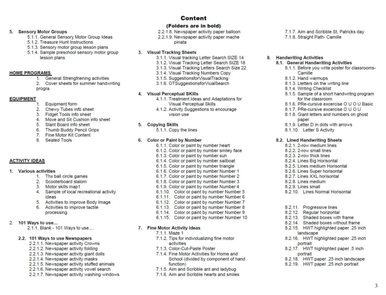 School-Based Occupational Therapy Kit - Your Therapy Source