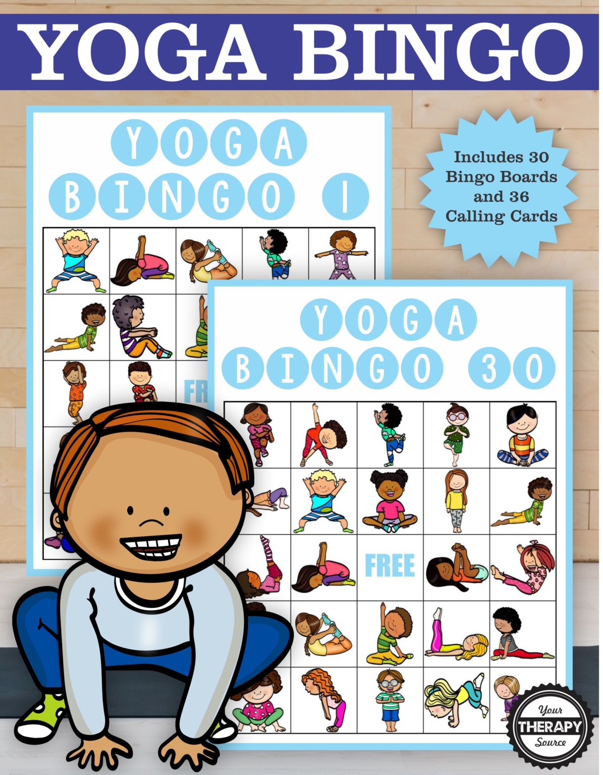 Yoga Bingo - Your Therapy Source