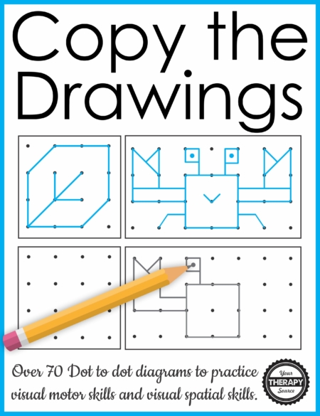 Visual Motor Activity Worksheets Chicago Occupational Therapy Visual 