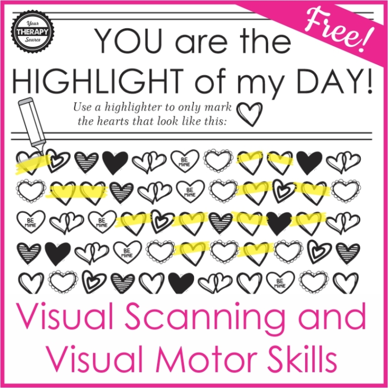 You are the Highlight of My Day Printable - Free - Your Therapy Source