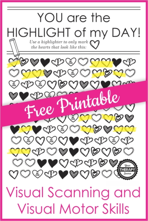 You are the Highlight of My Day Printable - Free - Your Therapy Source