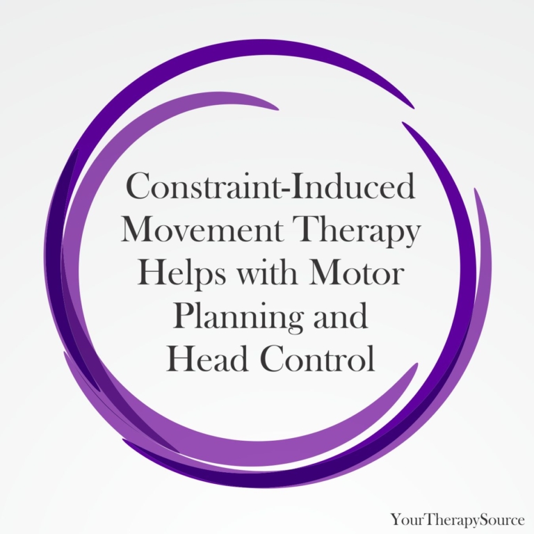 Constraint-Induced Movement Therapy Helps with Motor Planning and Head ...
