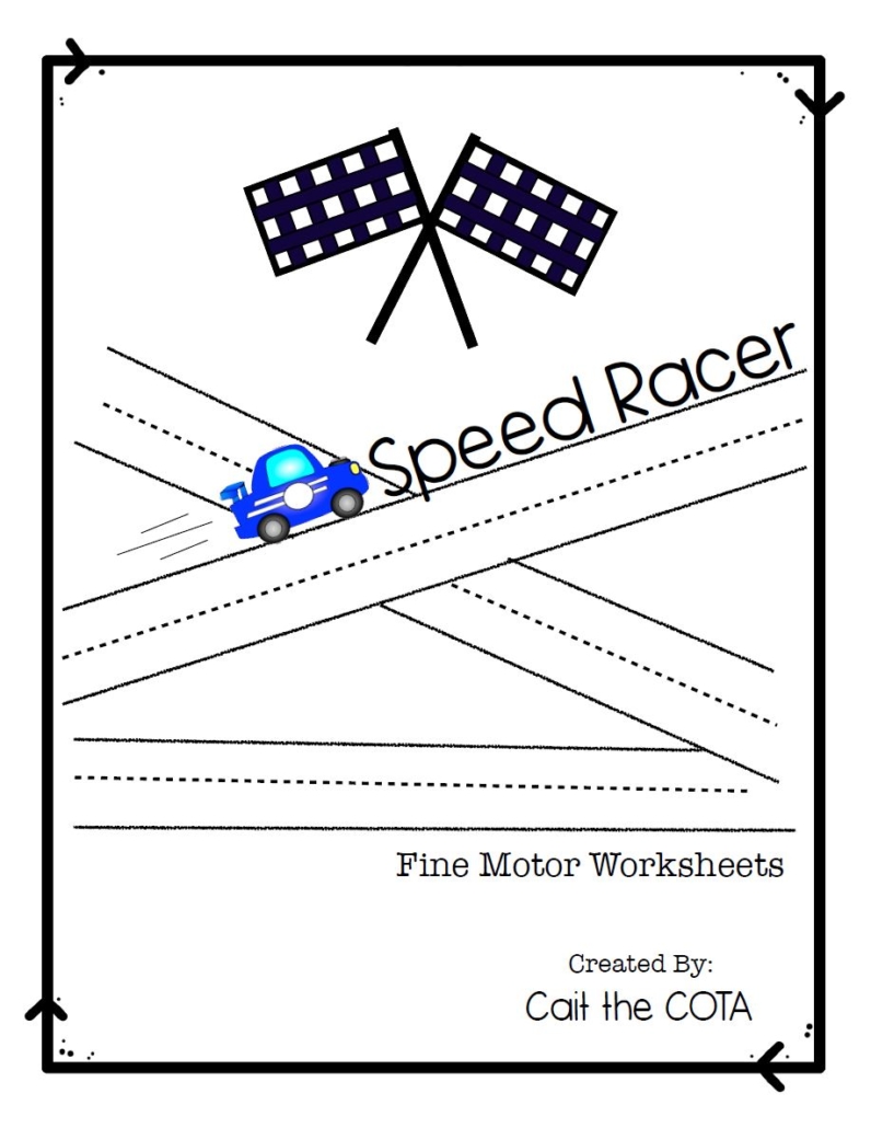Car Racing Fine Motor Activities - Your Therapy Source