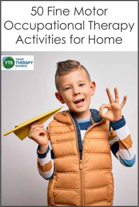 50 Fine Motor Occupational Therapy Activities at Home - Your Therapy Source