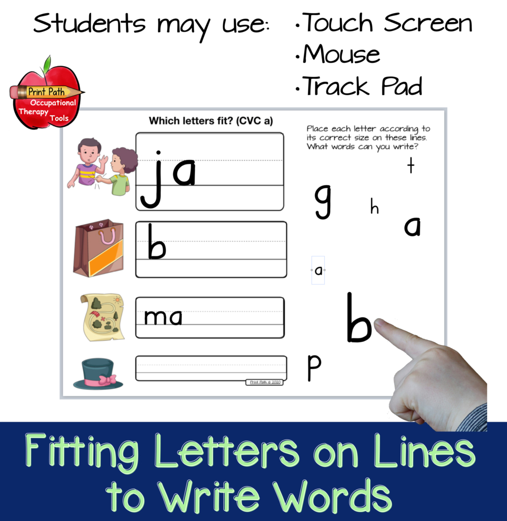 INTERACTIVE Teletherapy / Distance Learning Handwriting Skills - Your ...