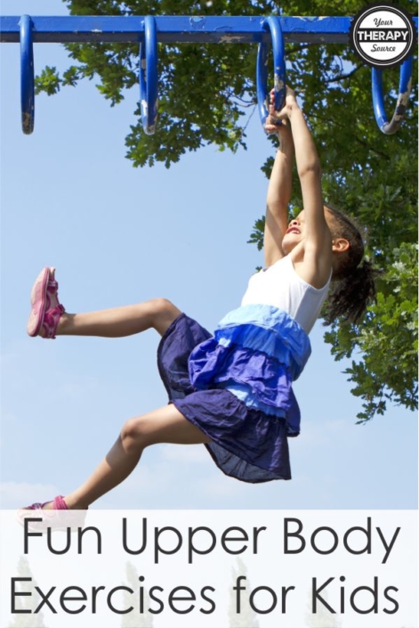10 Fun Upper Body Exercises for Kids - Your Therapy Source