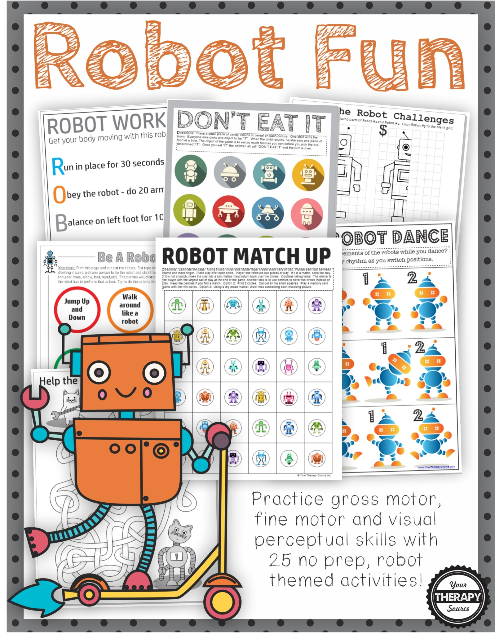 Robot Hangman Game for Kids - Your Therapy Source