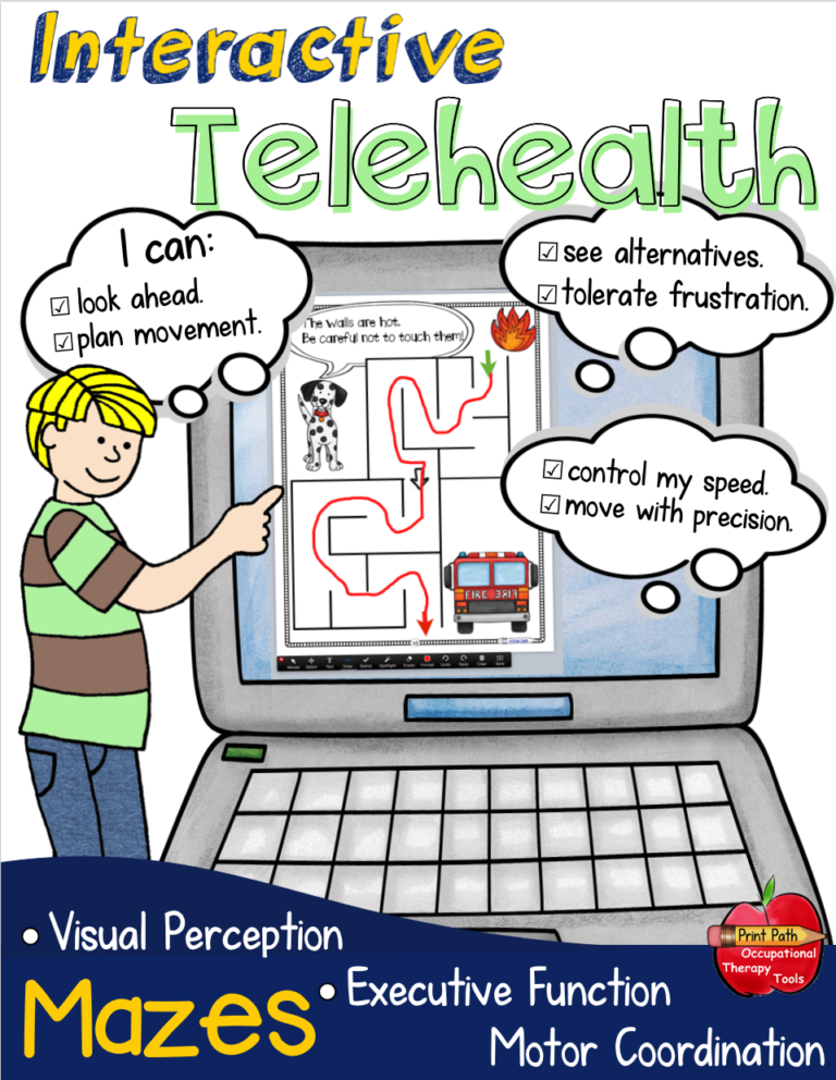 INTERACTIVE Mazes for Distance Learning - Your Therapy Source