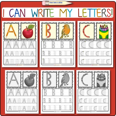 INTERACTIVE Capital Letter Handwriting Bundle - Your Therapy Source