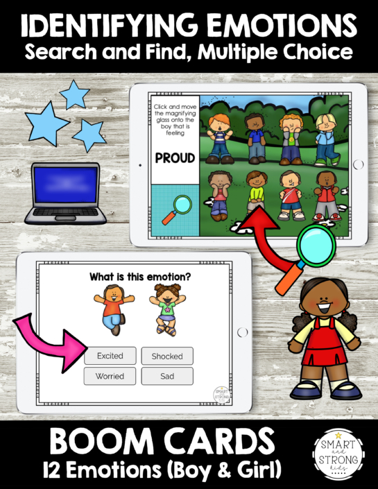 Boom Cards: Identifying Emotions - Your Therapy Source