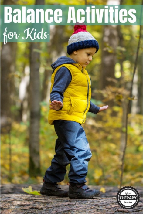 10 Simple Balance Activities for Kids - Your Therapy Source