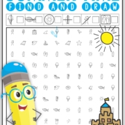 Quick Match Summer - Find and Move - Your Therapy Source