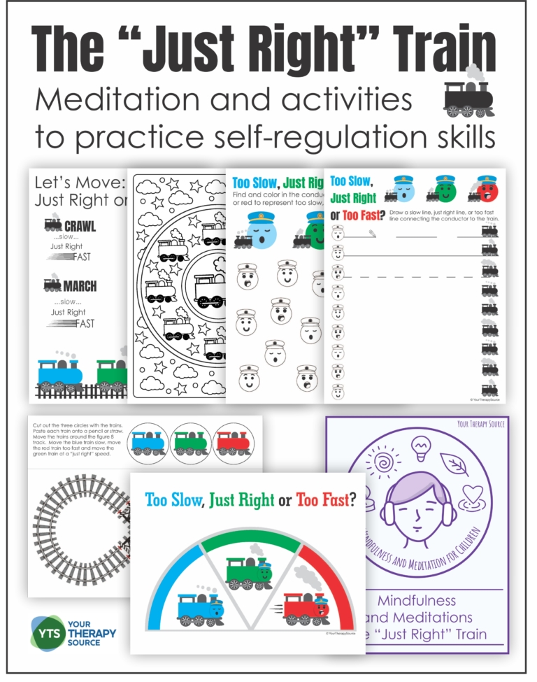 Lazy 8 Free Printable Train Tracks - Practice Going the "Just Right ...