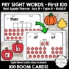 Back to School Fry Words Boom Cards - Say It, Type It, Build It - Your ...