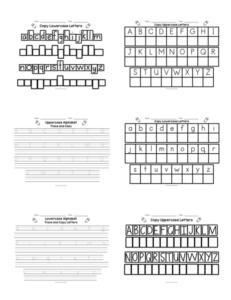 I Can Write Uppercase Letters - Your Therapy Source