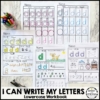 I Can Write Lowercase Letters - Your Therapy Source