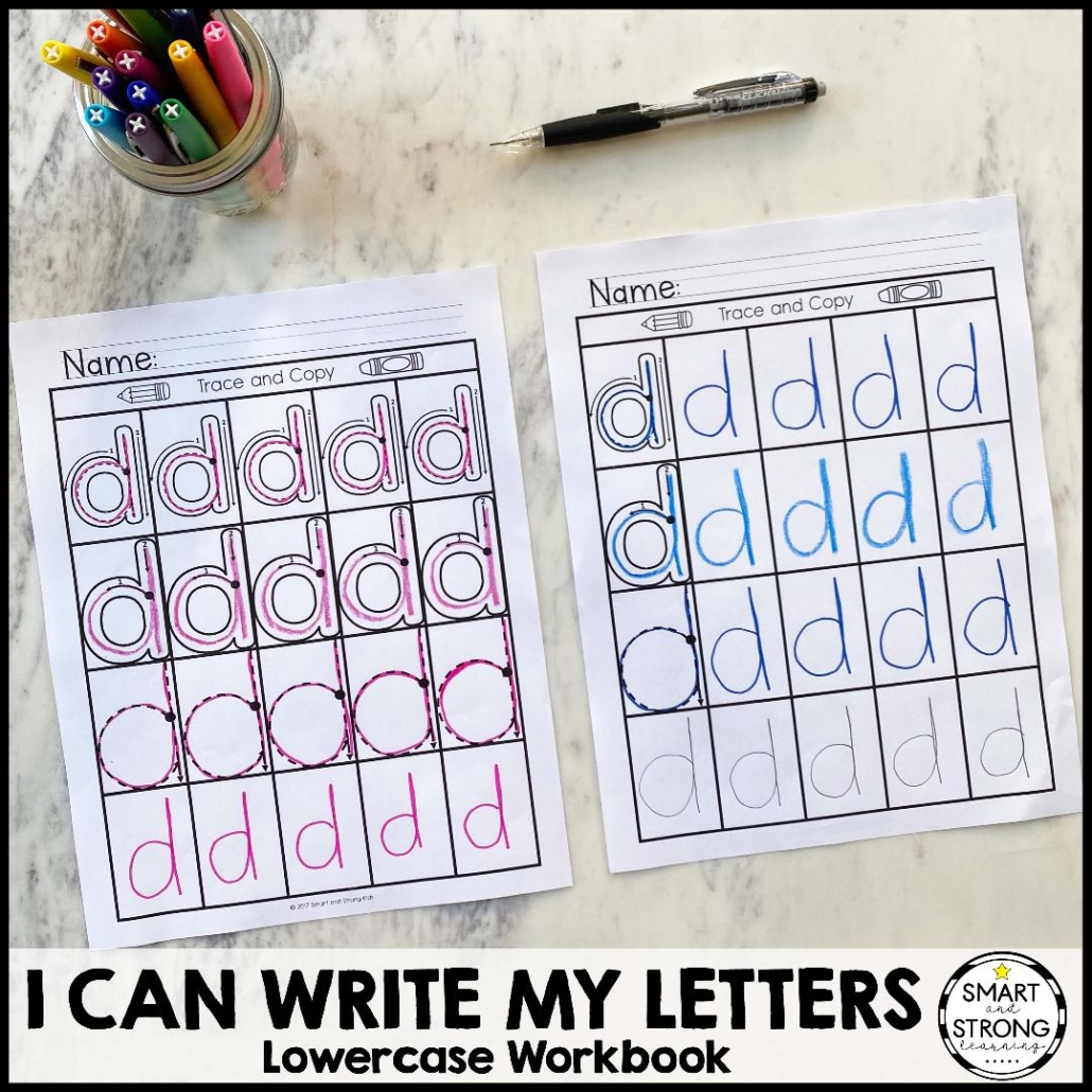 I Can Write Lowercase Letters - Your Therapy Source