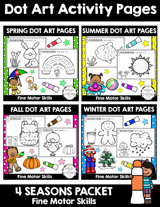 Dot Marker Printables for All Seasons - Your Therapy Source